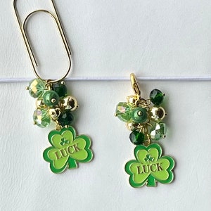 Good Luck - Planner Charm Bookmark, Key Chain, Phone Charm - Etsy