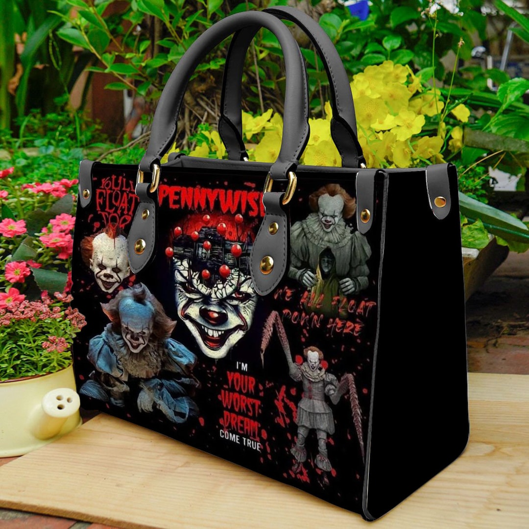 Halloween Leather Handbaghorror Leather Baghorror Movie - Etsy