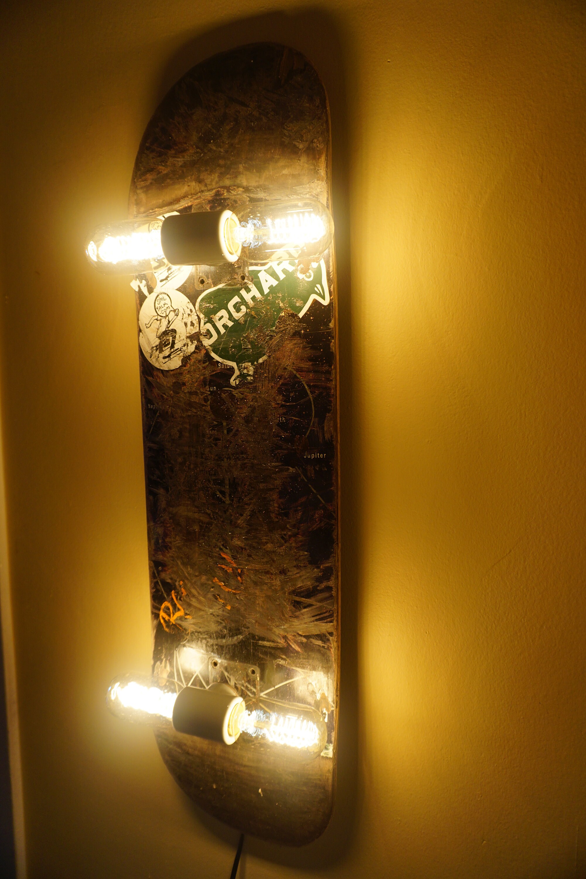 Wallart Skateboard Lamp Edison Bulb Accent Lamp - Etsy.de