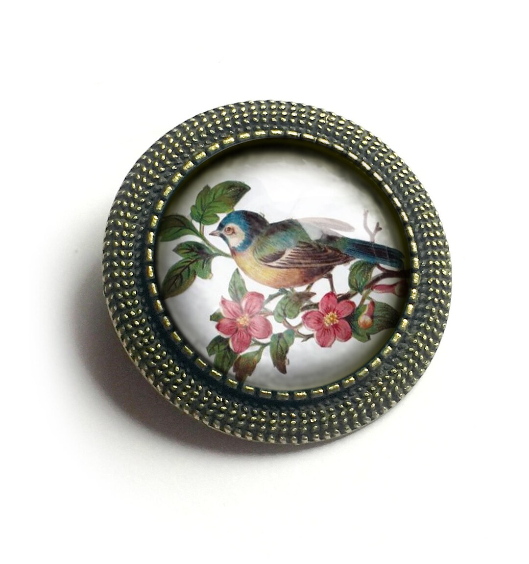 Victorian Bluebird Vintage Inspired Pin Brooch - Etsy