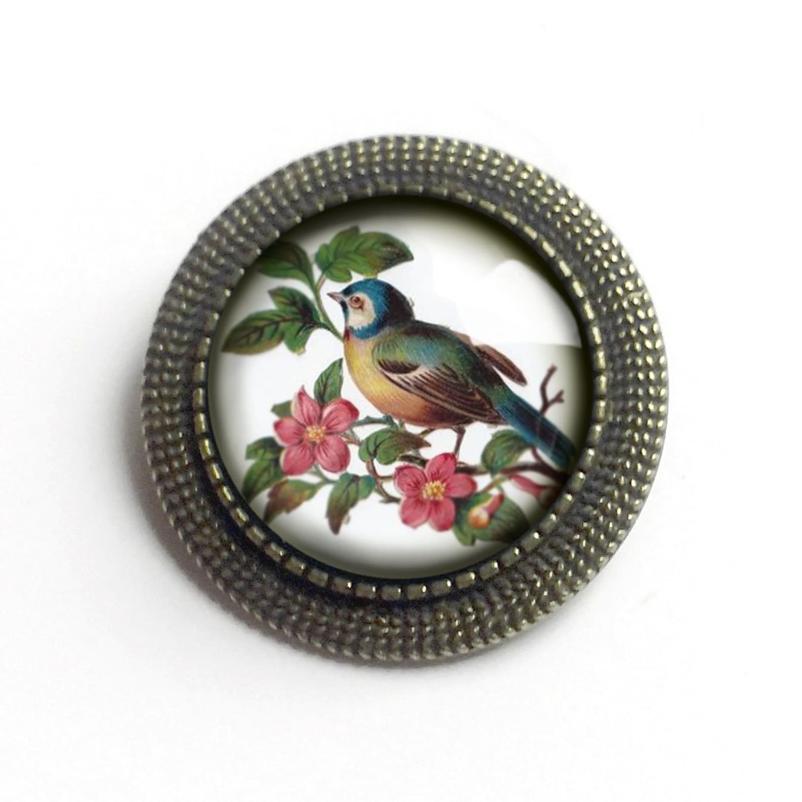 Victorian Bluebird Vintage Inspired Pin Brooch - Etsy