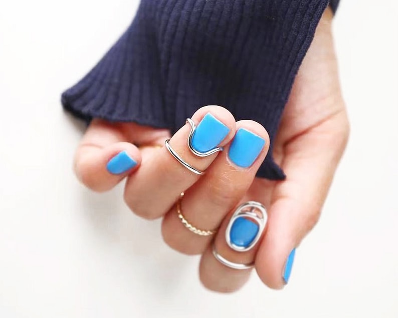 Fingertip Ring Finger Nail Art Trendy Nail Open Adjustable | Etsy