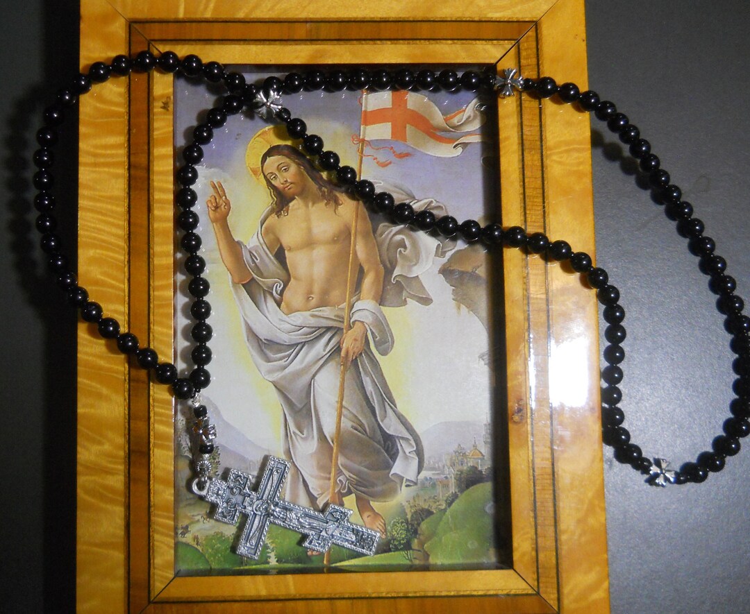 Jesus Prayer Rope - 100 Bead, Orthodox Prayer Rope, Byzantine Prayer ...