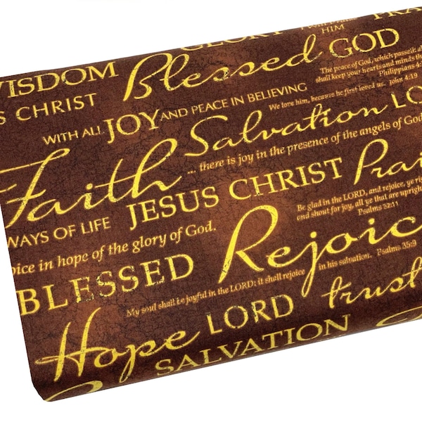 Christian Fabric - Etsy