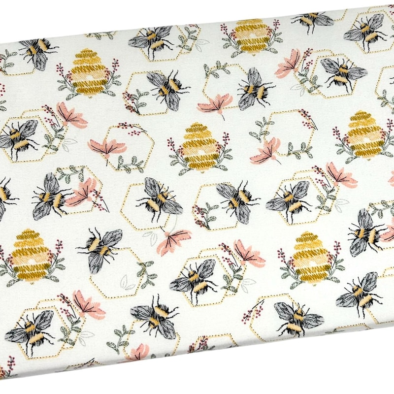 Honey Bee Fabric - Etsy