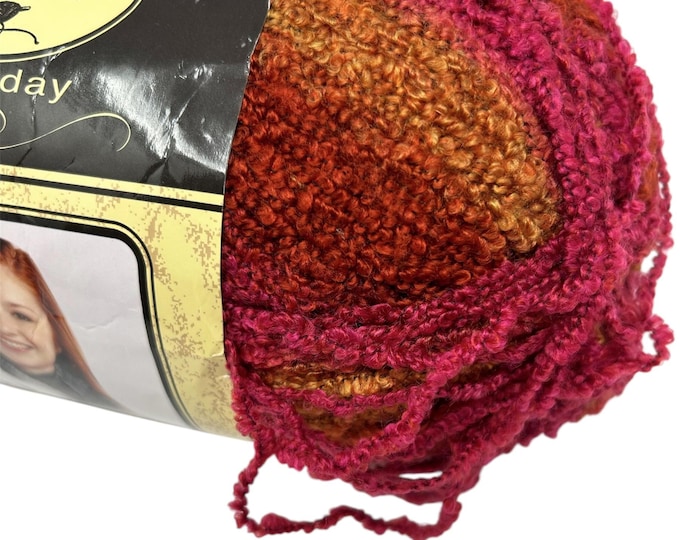 Large Yarn Rainbow Boucle by Purl Essence Everyday, Knitting Supplies ...