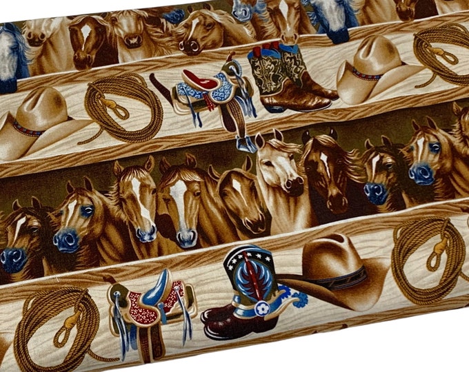 Cowboy Boots Fabric Western Boots Large by Sarah Treu Watercolor ...