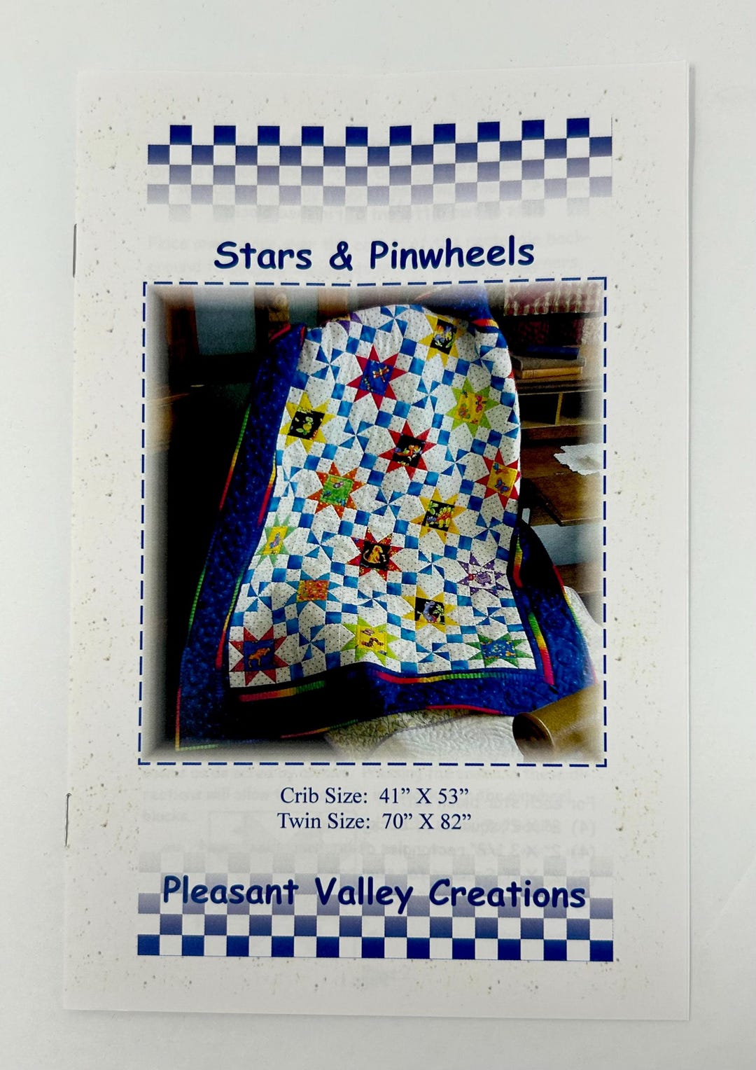 Stars and Pinwheels Quilt Pattern by Pleasant Valley Creations ...