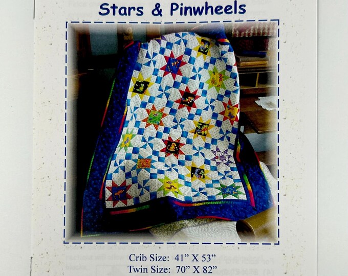 Stars and Pinwheels Quilt Pattern by Pleasant Valley Creations ...