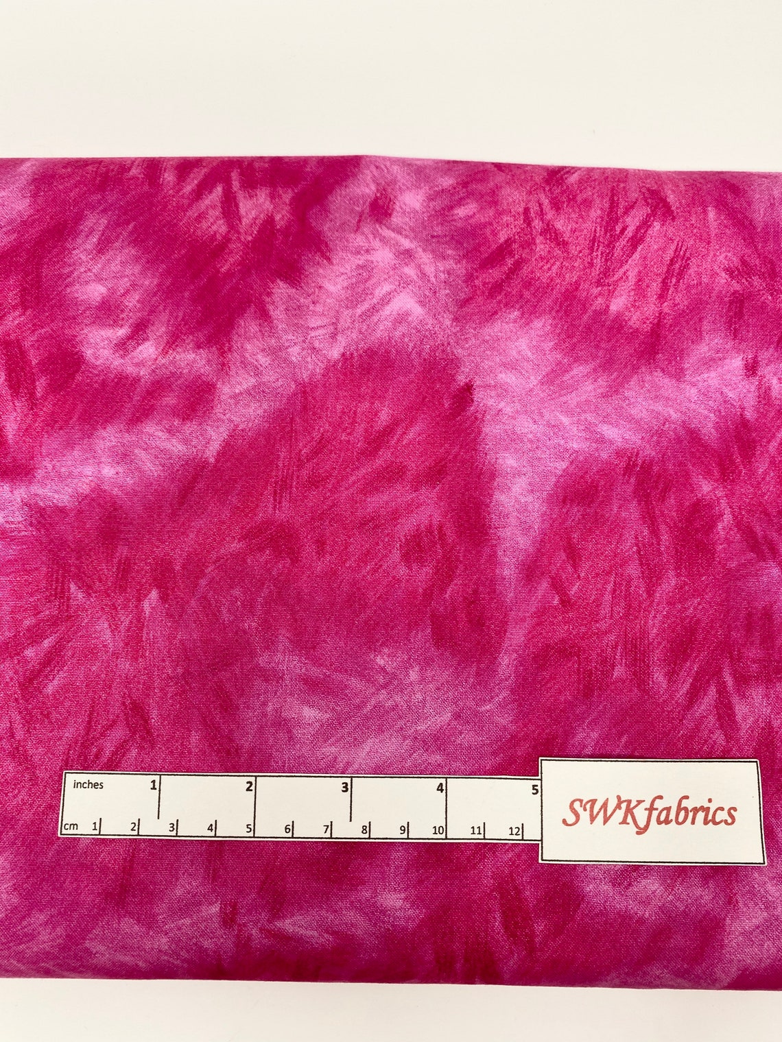 Hot Pink Textured Cotton Fabric Fabric by the Yard Quilt - Etsy