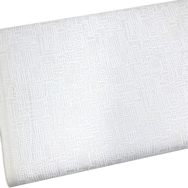 White Tonal Fabric - Etsy
