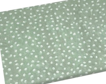 Polka Dots Fabric, Red Black and White Spots, Fabric by the Yard, Fat ...