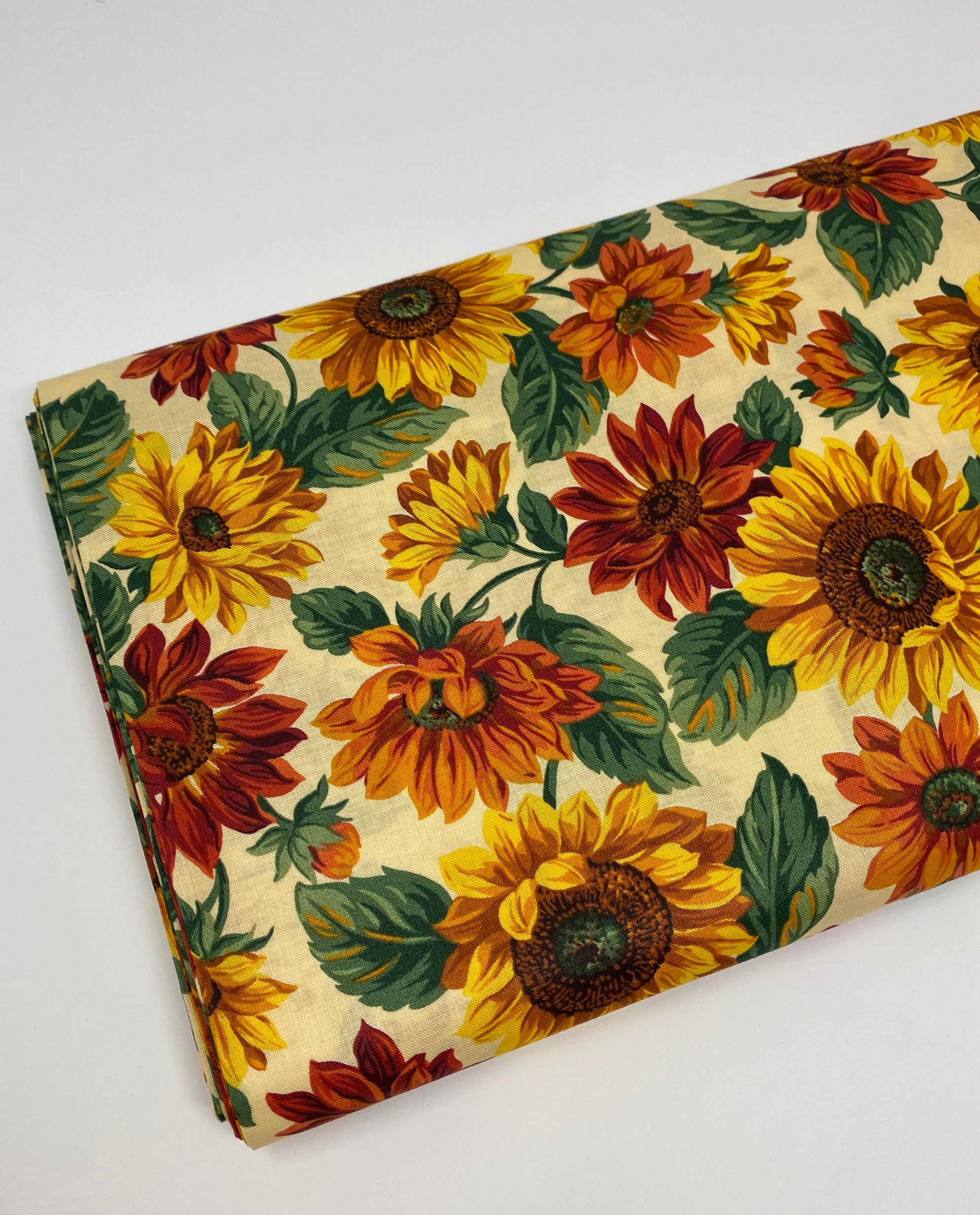 Sunflower Fat Quarter - Etsy