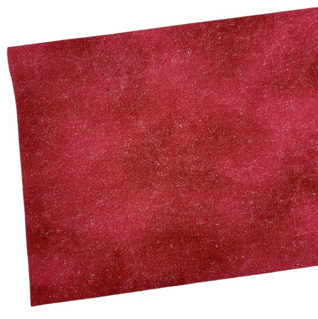 Remnant 14 by 22 Red Textured Fabric, Quilt Backing, Quilting, Apparel ...