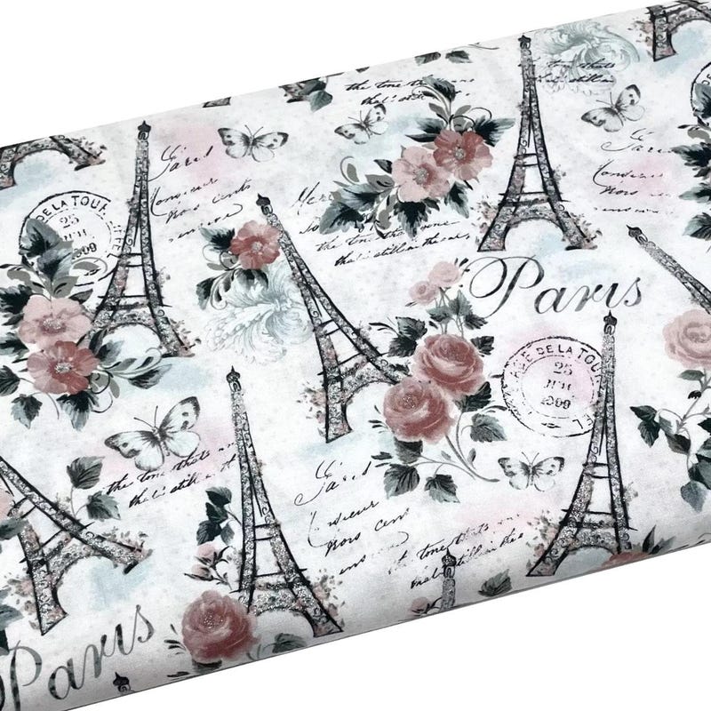 Paris Fabric - Etsy