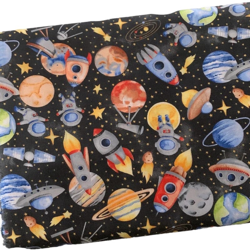 Space Fabric - Etsy