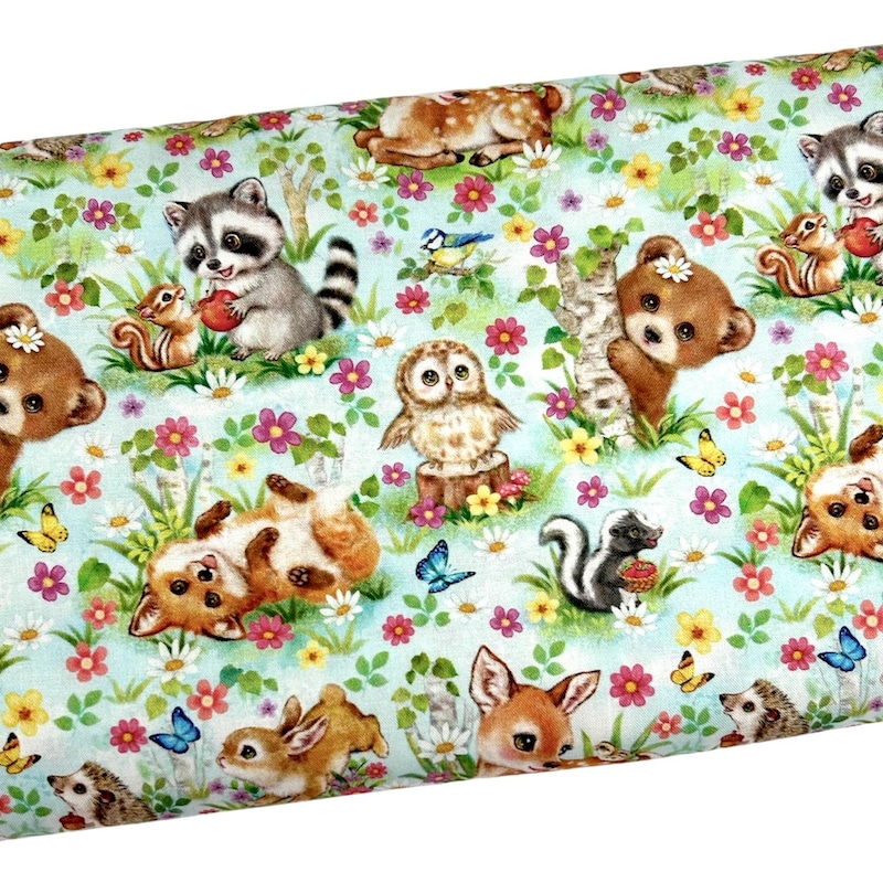 Woodland Animals Fabric - Etsy
