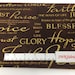 Religious Christian Fabric, Brown Gold Faith Bible, Fabric by the Yard ...