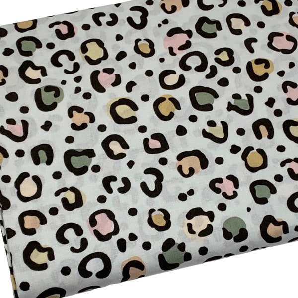 Leopard Fabric - Etsy