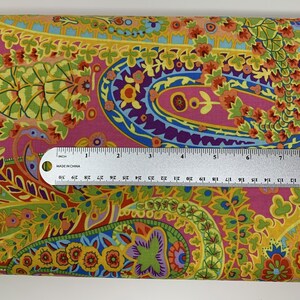 Kaffe Fassett Collective Paisley Jungle Fabric, Free Spirit, Fabric by the Yard, Fat Quarter ...
