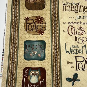 Simply Imagine Quilt Kit, Rare Pattern and Fabric Panel 23 by 44 by ...