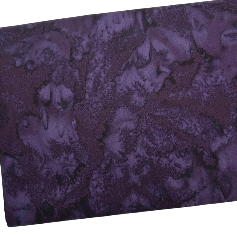 Purple Batik Fabric - Etsy