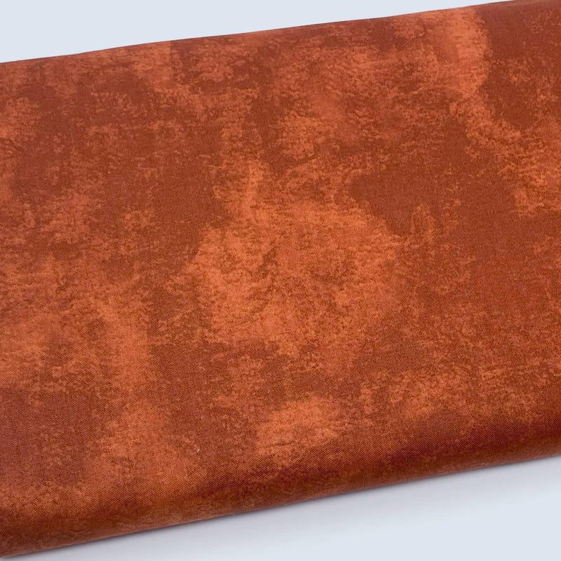 Linen Rust Fabric - Etsy