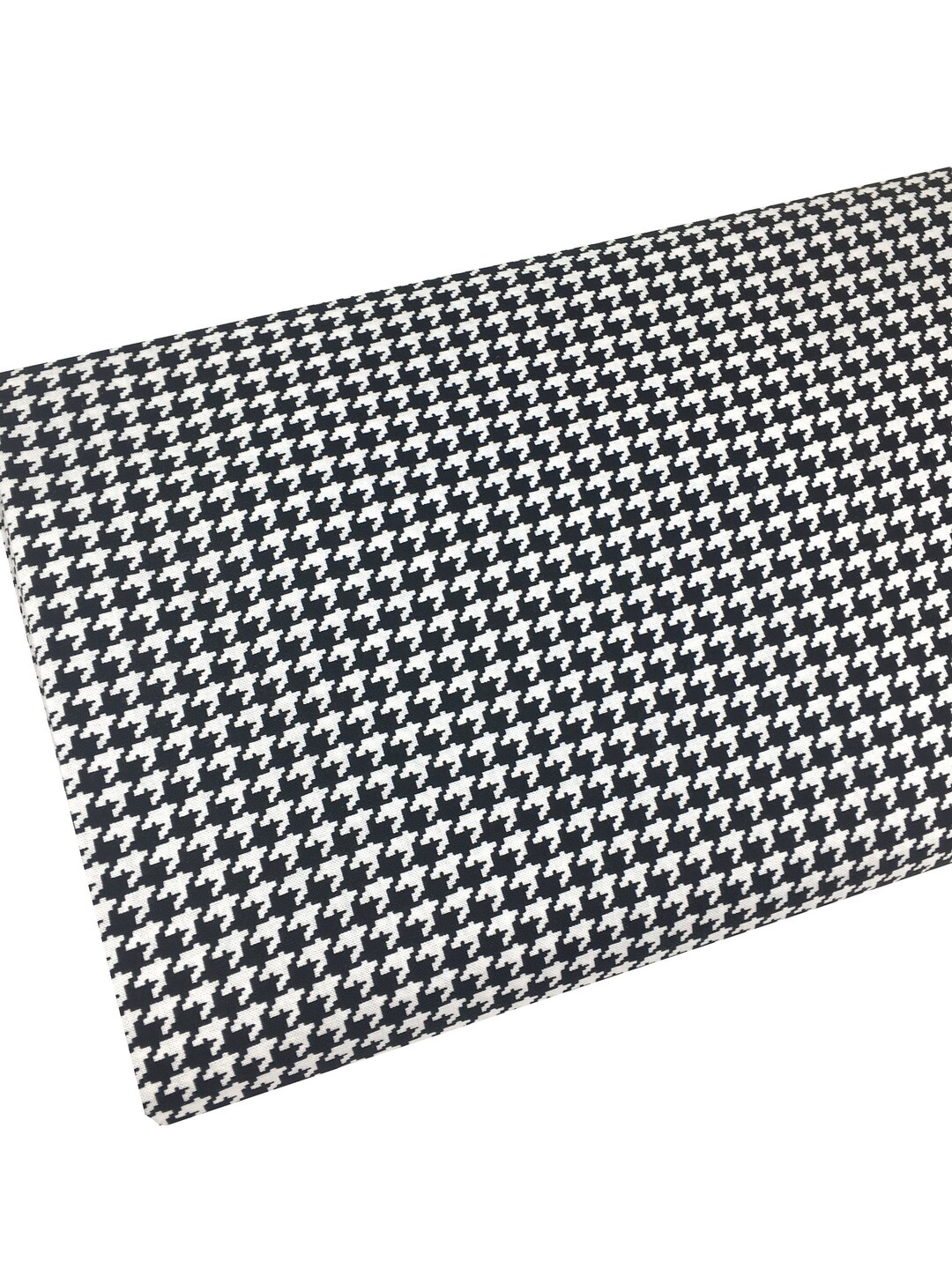 Black and White Houndstooth Fabric, Hounds Tooth Fabric by the Yard ...