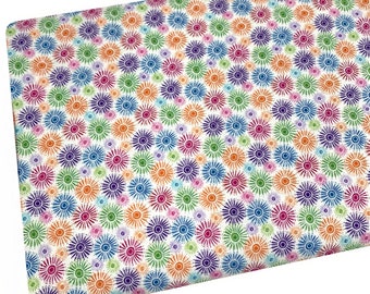 Polka Dots Fabric, Red Black and White Spots, Fabric by the Yard, Fat ...