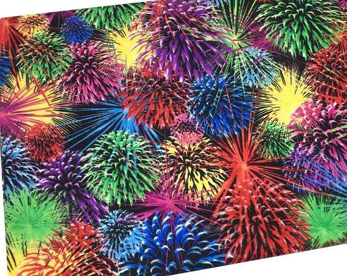 Fireworks Fabric, Celebration Fabric, Fabric by the Yard, Fat Quarter ...
