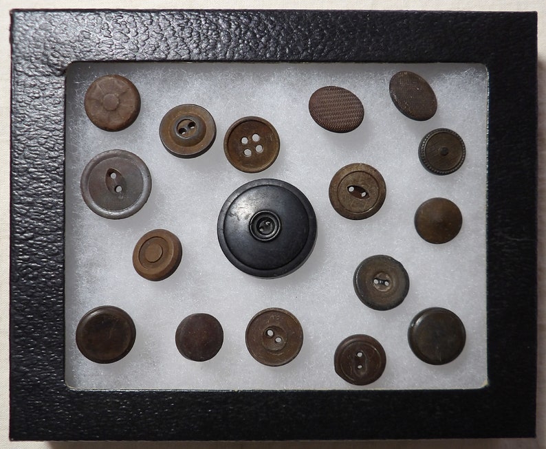 Goodyear and Other Manufacturers - Hard Rubber Buttons – 1850’s-1860’s ...