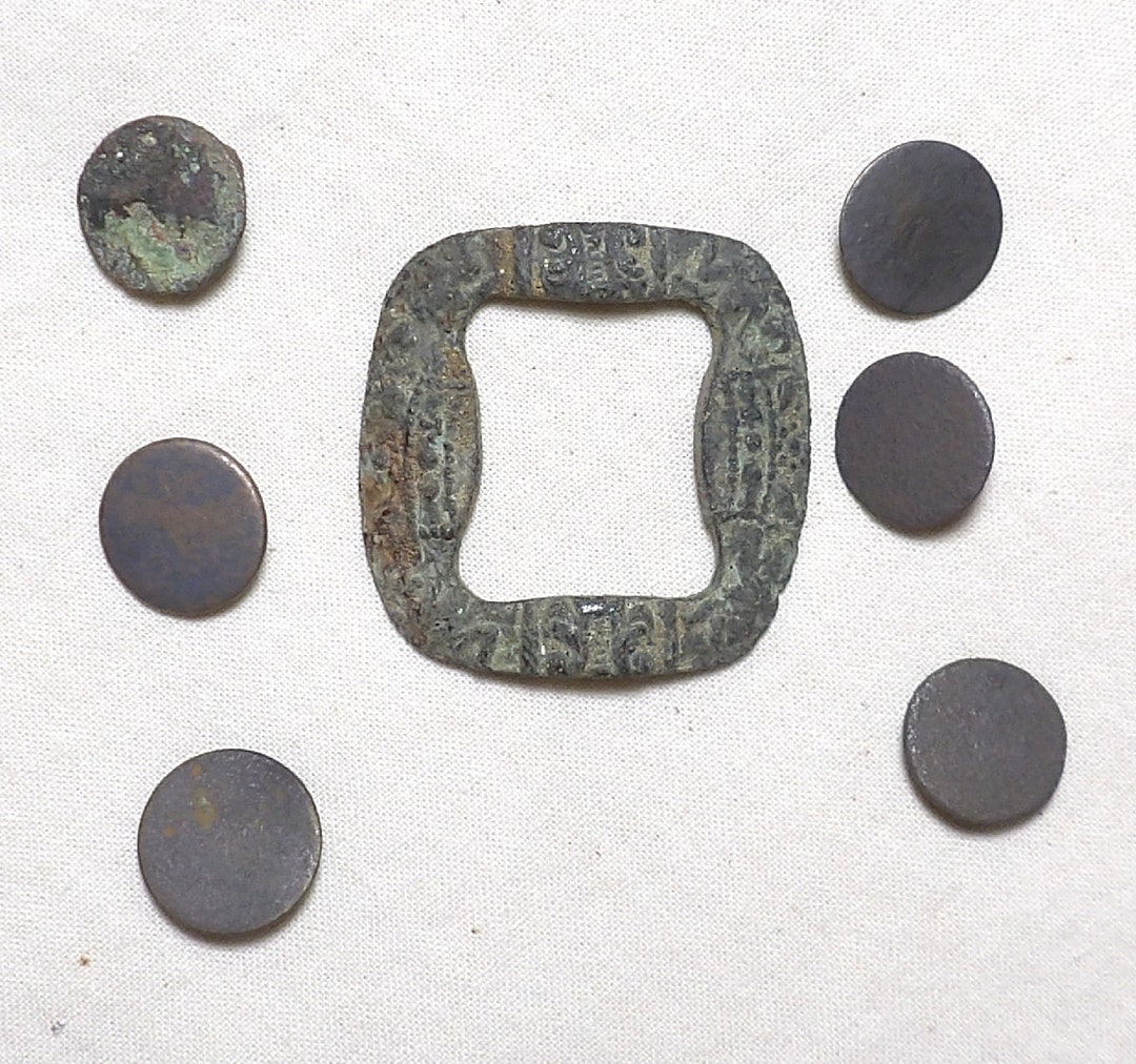 Colonial Buckle & Artifacts – 1700’s - Yorktown – Williamsburg - 4714 ...