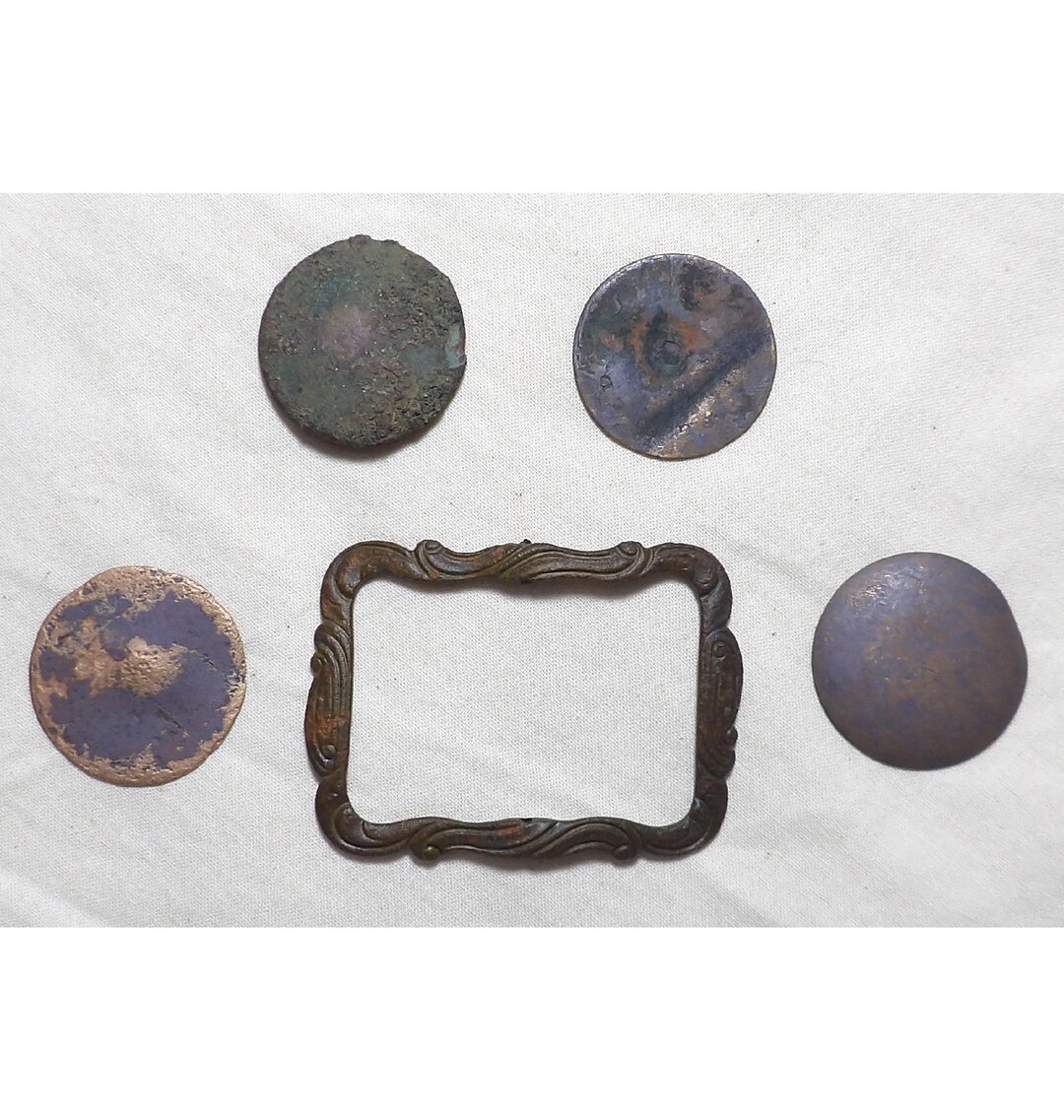Colonial Shoe Buckle & Artifacts - 1720-1790 – Yorktown – Williamsburg ...