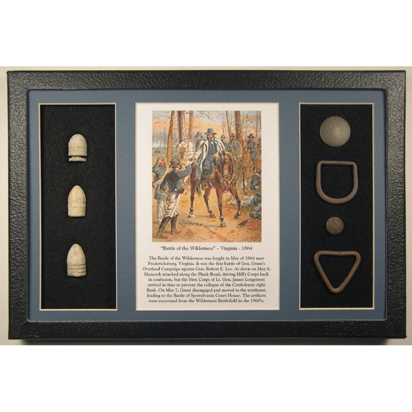 Civil War Bullets Framed - Etsy