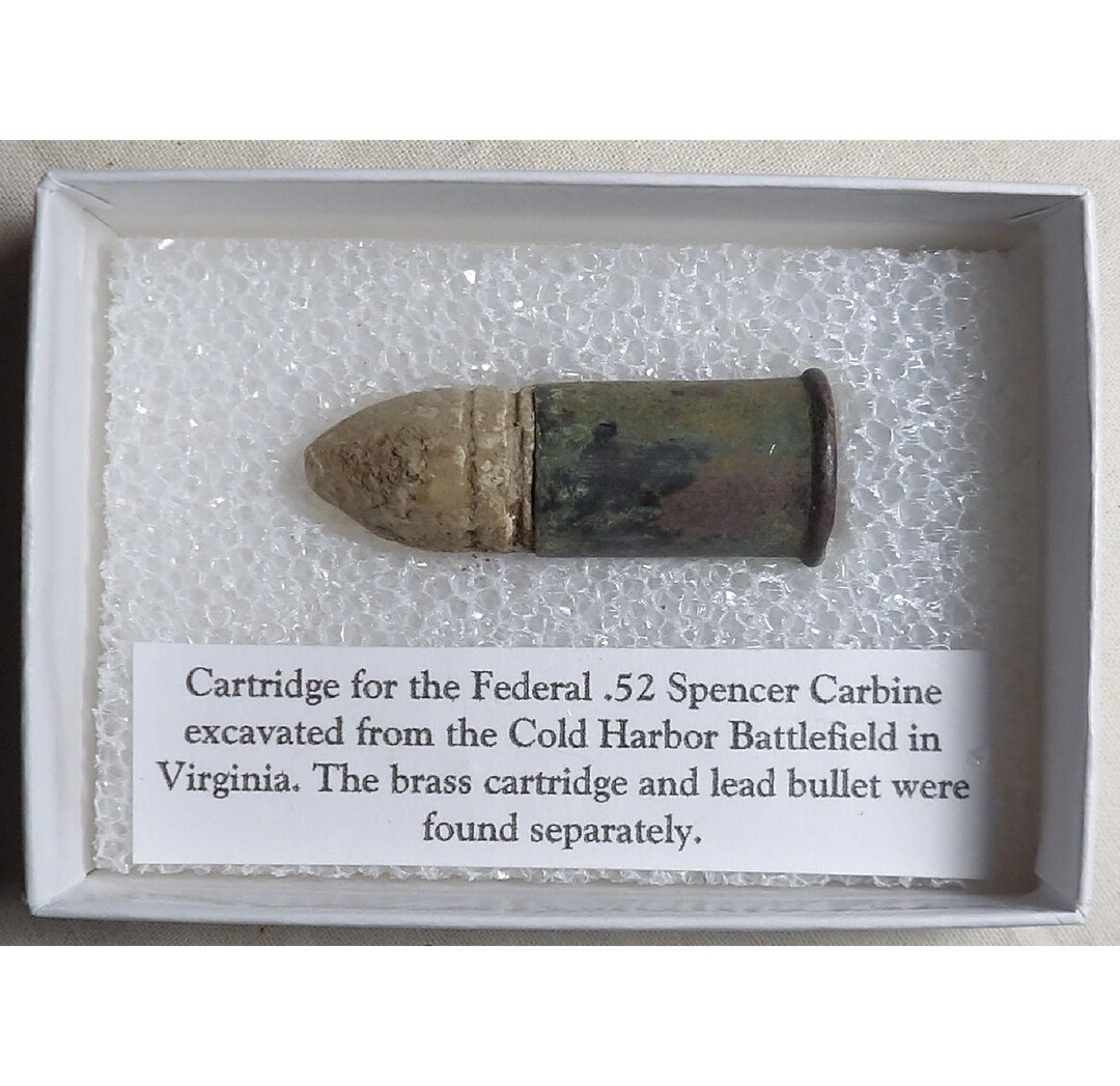 Federal .52 Spencer Carbine Cold Harbor Battlefield 5455 - Etsy