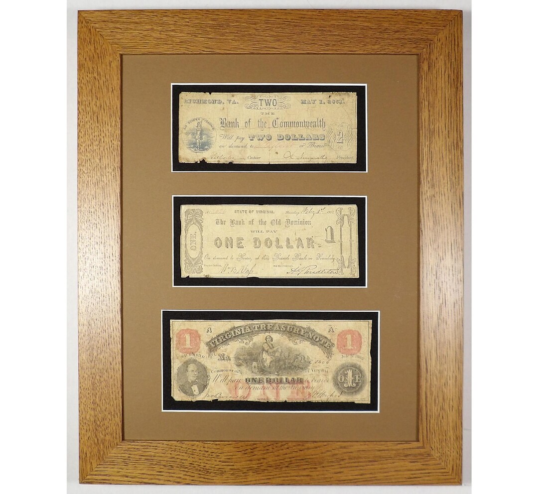 Virginia Currency – 1861 -62 – Civil War - 5507 - Etsy