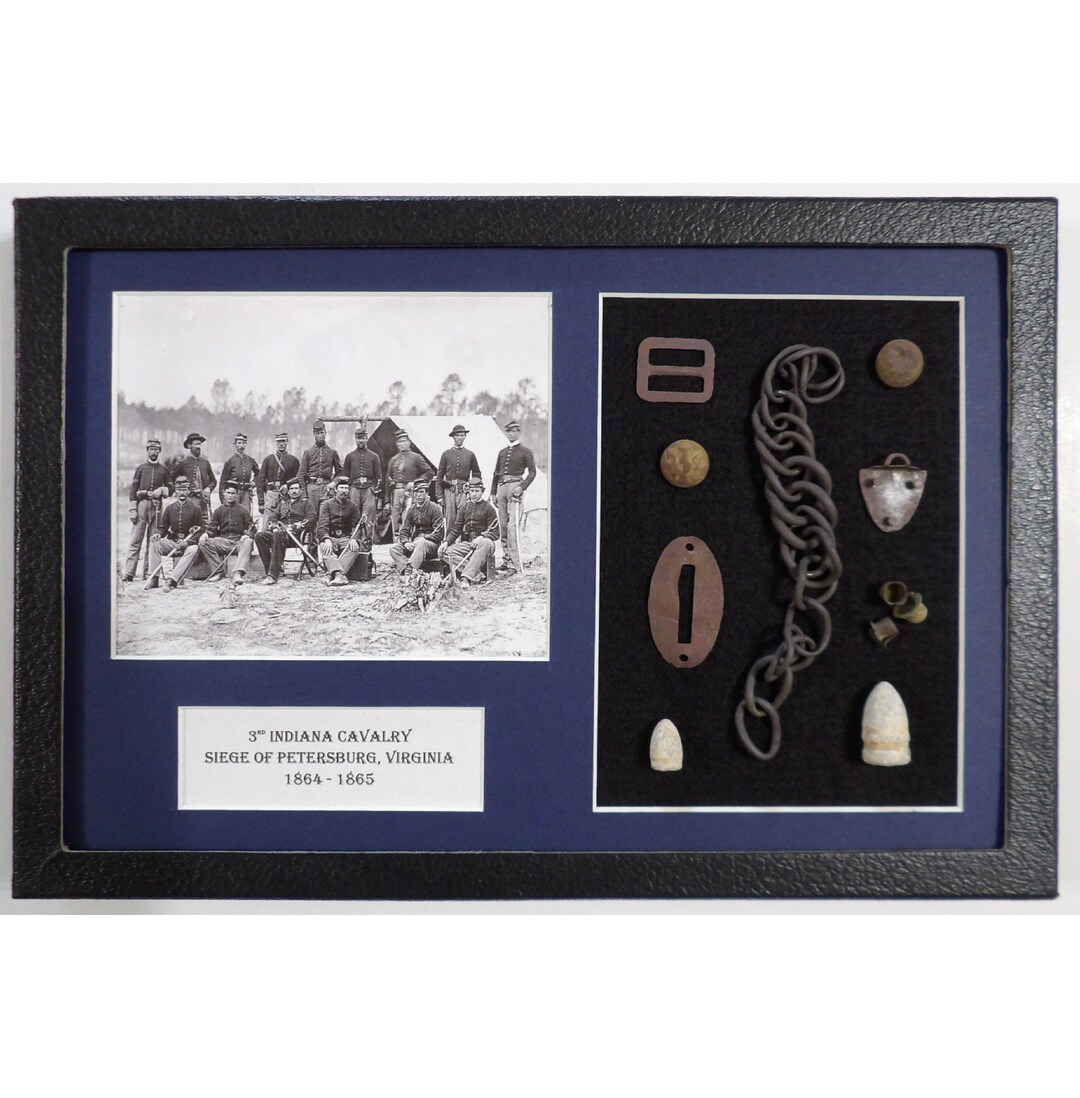 3rd Indiana Cavalry – Petersburg, Virginia – Civil War Artifacts ...