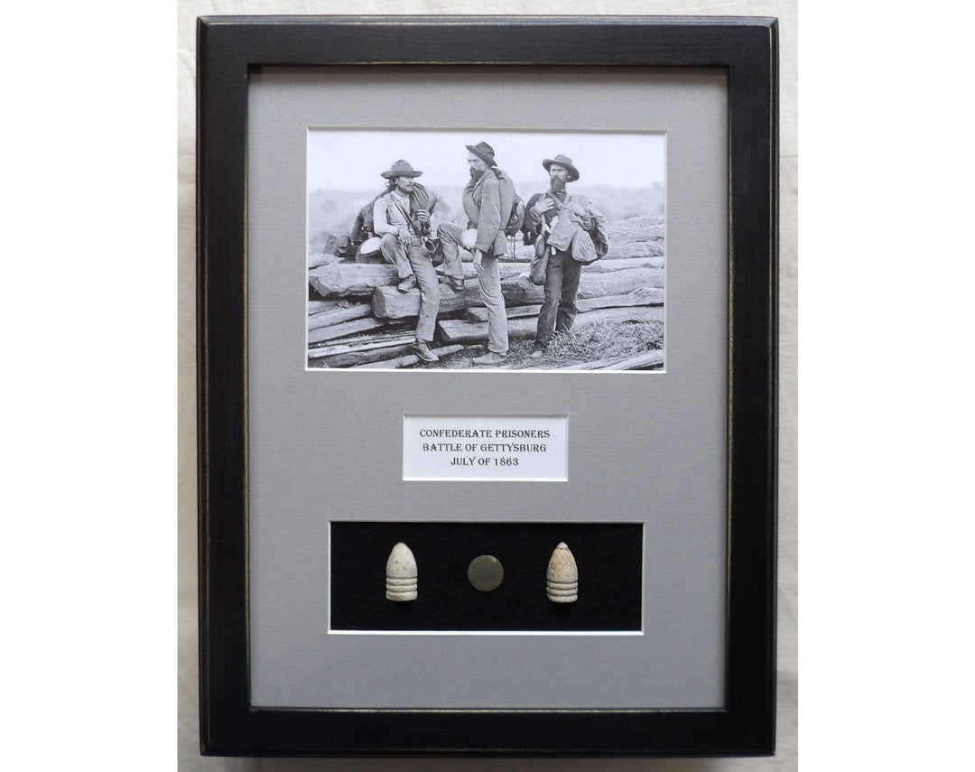 Battle of Gettysburg - Confederate Prisoners – Civil War Memorabilia ...
