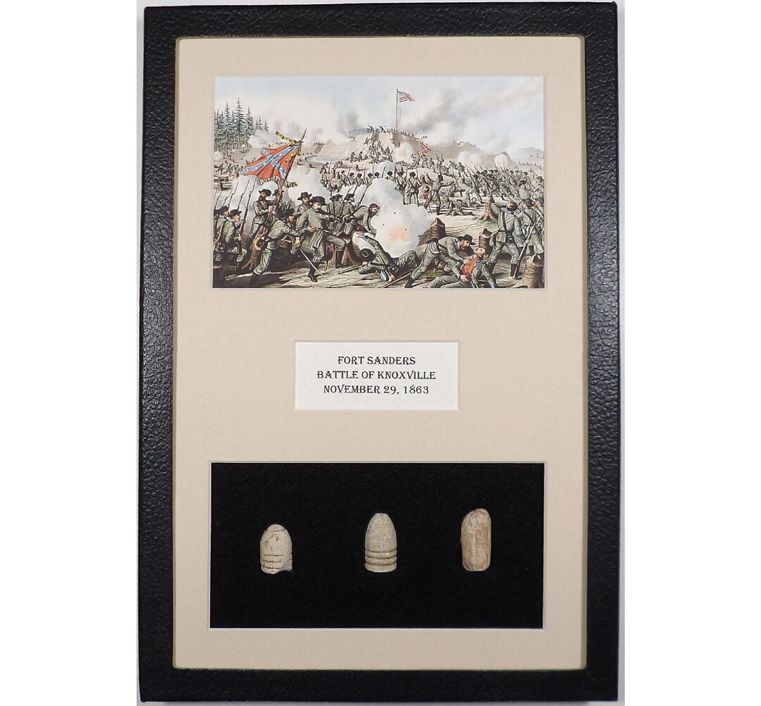 Battle of Knoxville Fort Sanders Civil War Bullets 5745 - Etsy