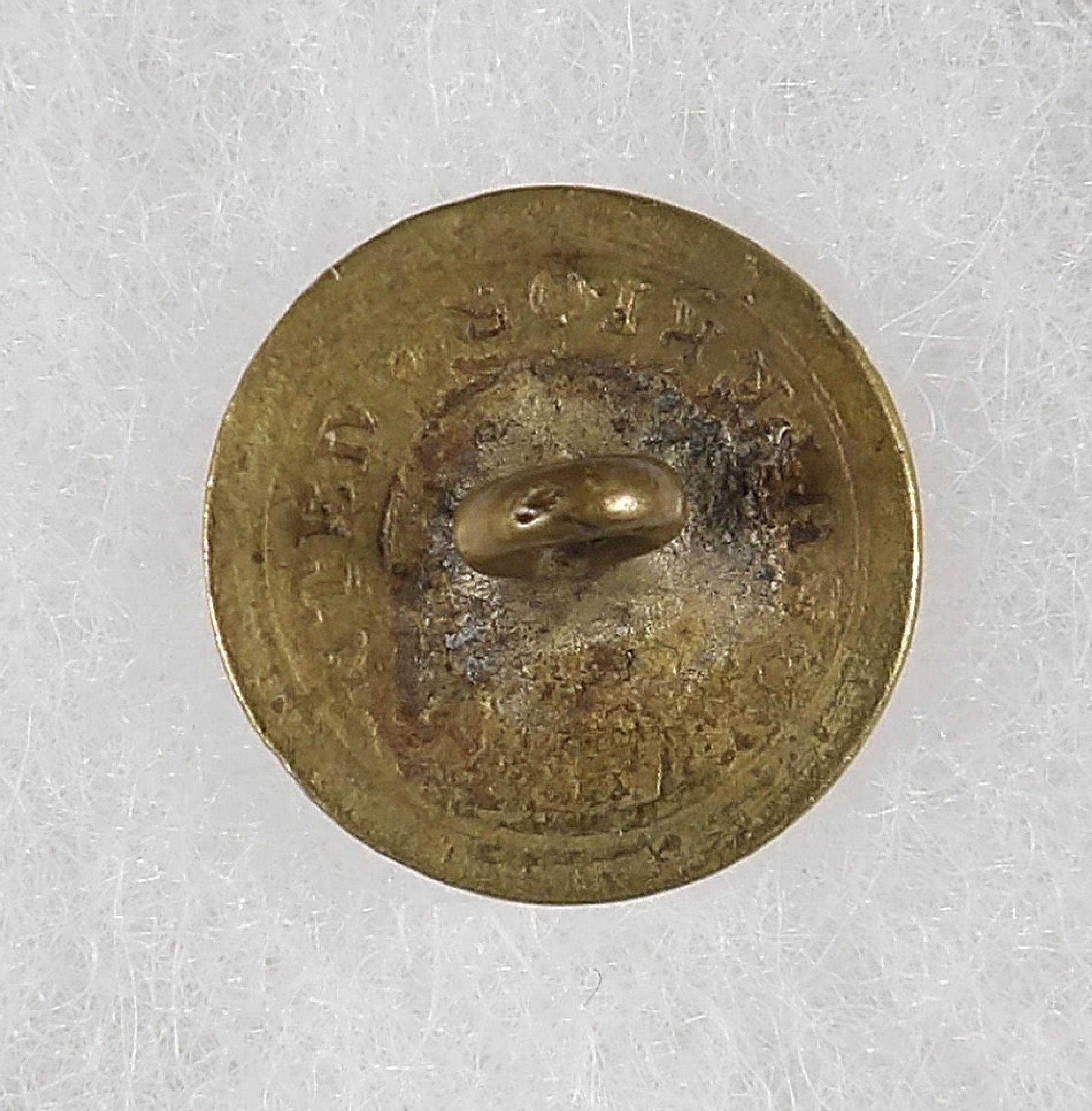 Navy Button – 1827-40 – Non Dug- 5782 - Etsy