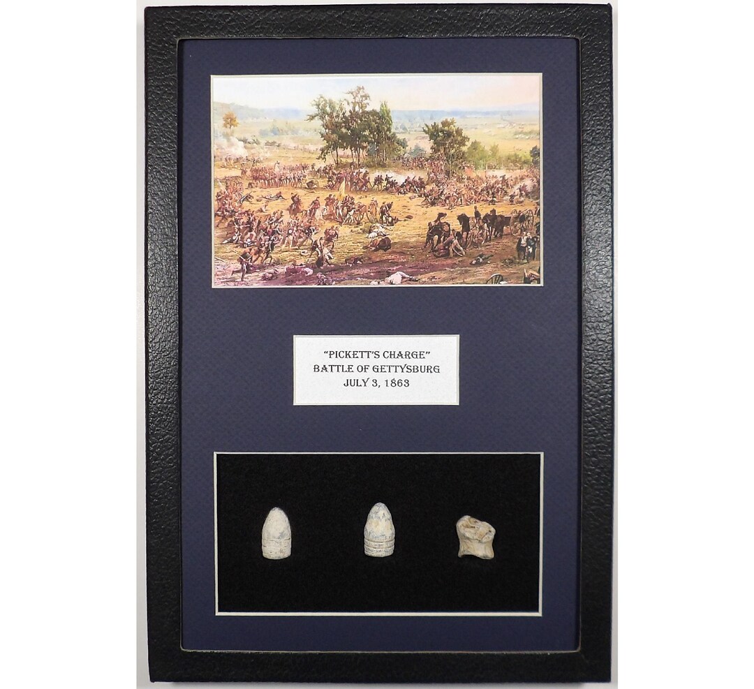 Battle of Gettysburg Civil War Bullets 5742 - Etsy
