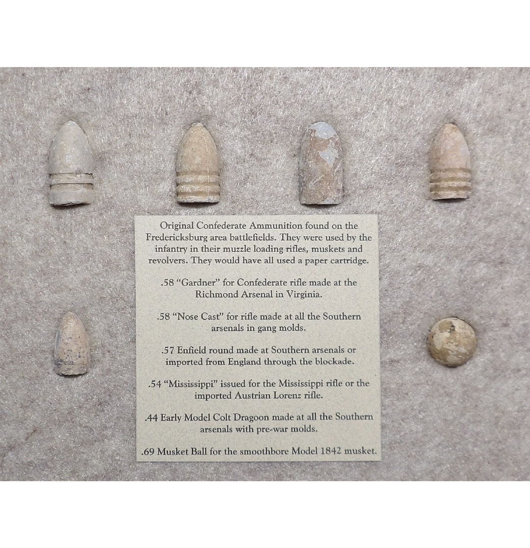 Confederate Bullets – Fredericksburg Area Battlefields - Civil War ...