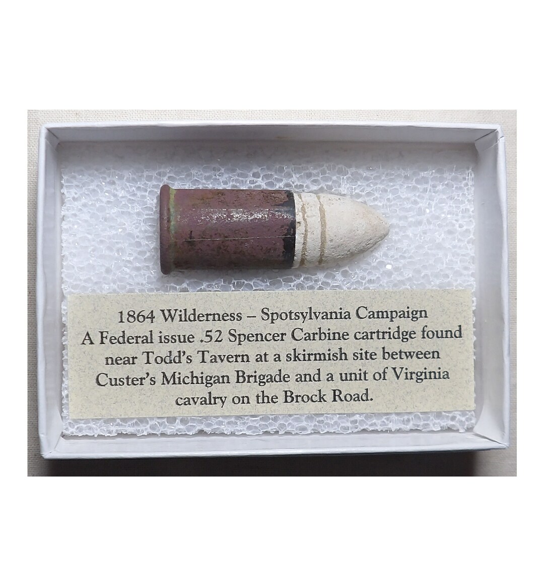 Federal .56 Spencer Custer's Brigade Civil War Relics Civil War ...