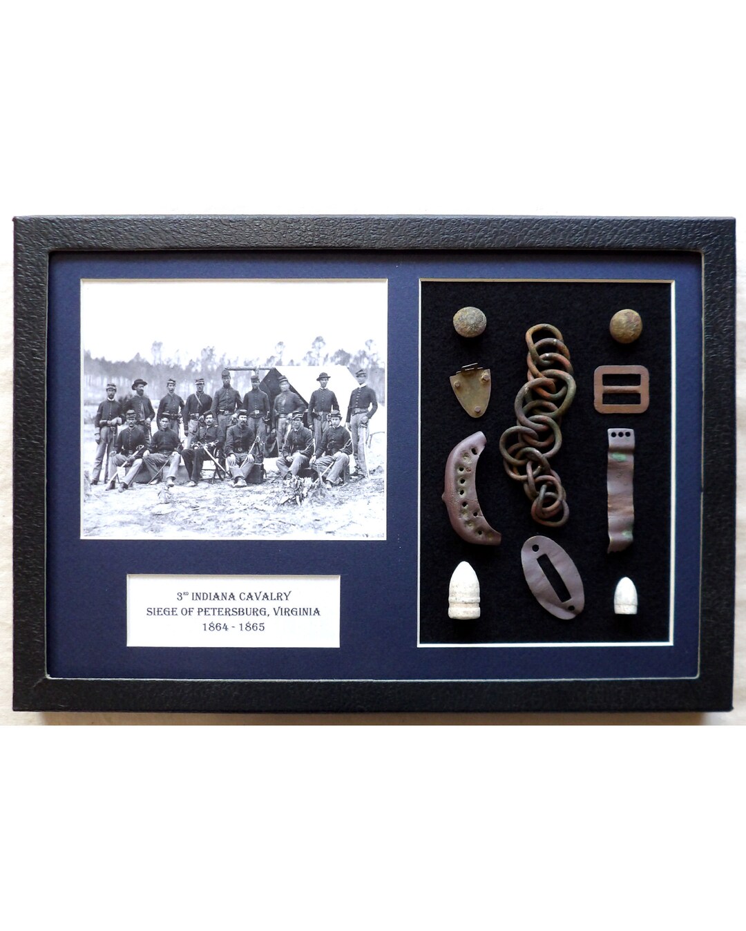 3rd Indiana Cavalry Petersburg, Virginia Civil War Artifacts Civil War ...