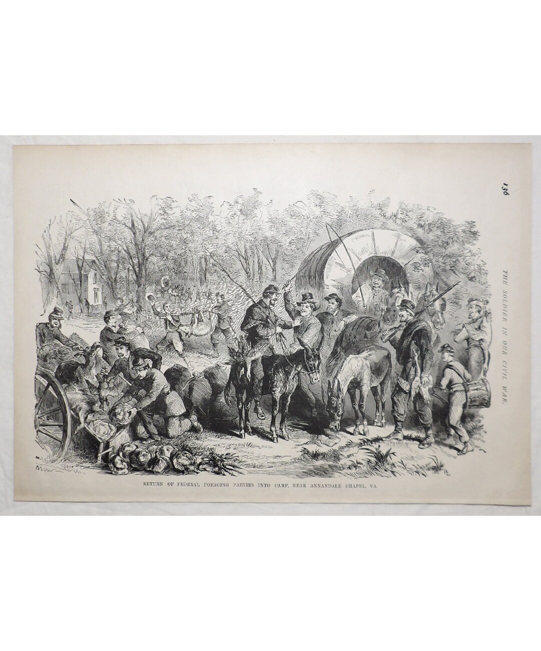Four Virginia Scenes Northern Civil War Published 1885 - Etsy