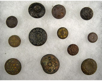 Civil War Buttons - Etsy