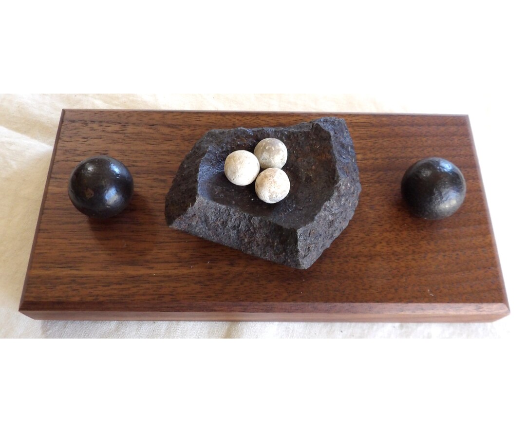 12lb. Shell Fragment & Canister Balls - Wilderness Battlefield - Civil ...