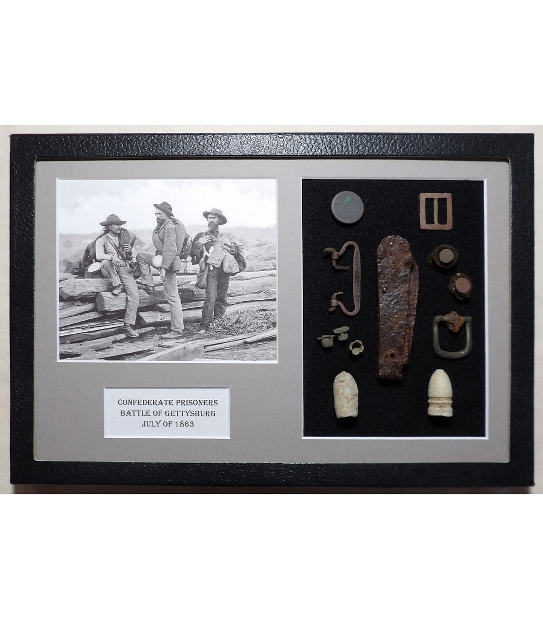 Battle of Gettysburg - Confederate Prisoners – Civil War Artifacts ...