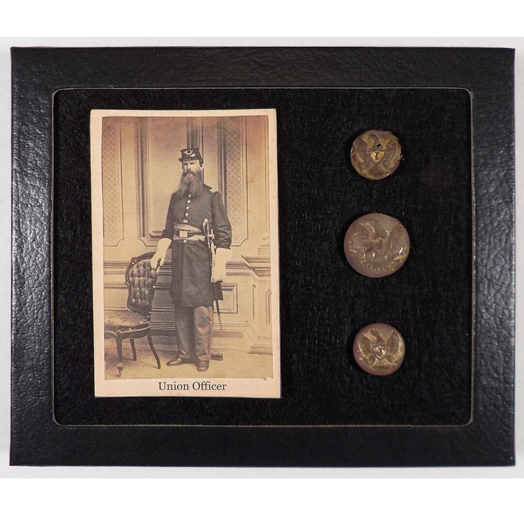 Federal Infantry Officer’s “eagle” Buttons – Spotsylvania Battlefield – Civil War – 5656 - Etsy