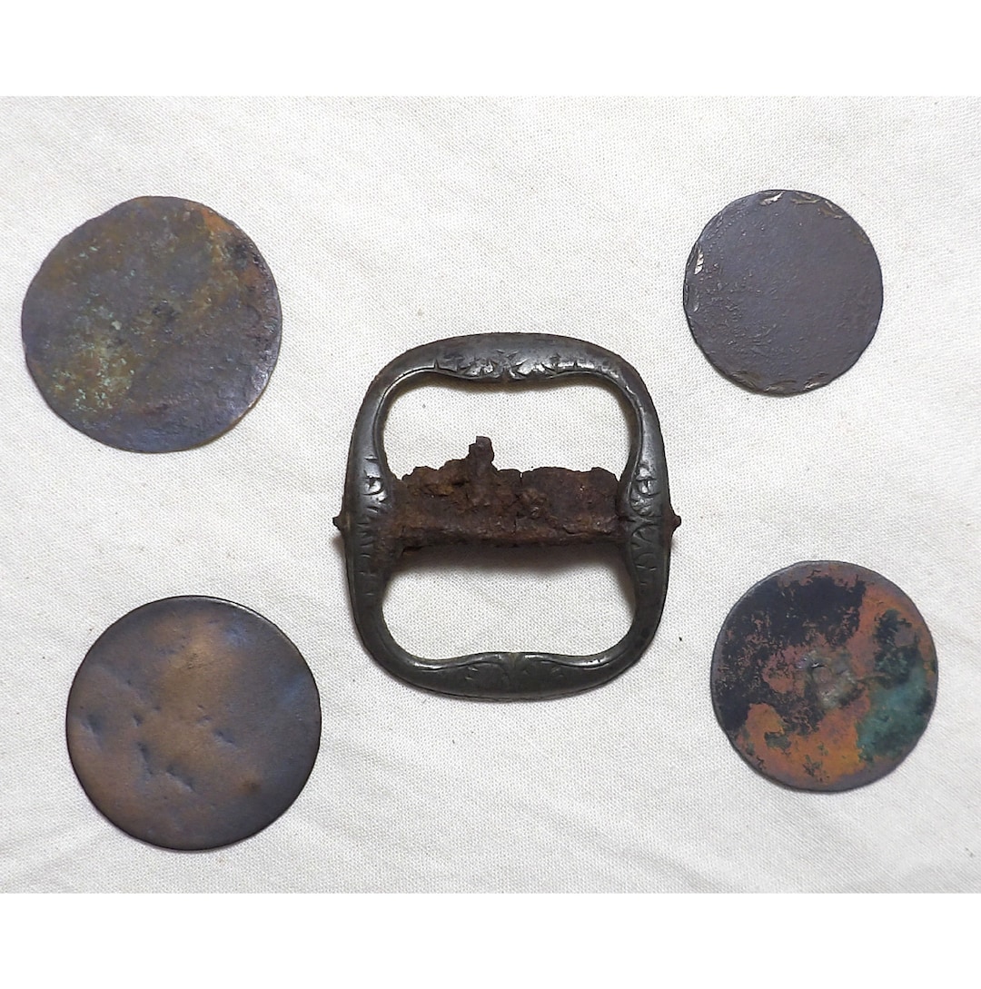 Colonial Shoe Buckle & Artifacts - 1700’s - Yorktown –williamsburg ...